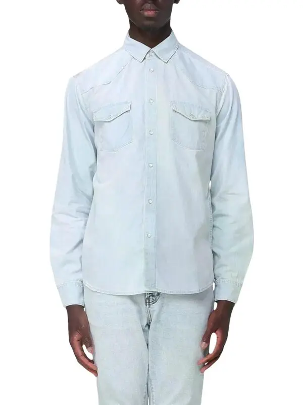 Emporio Armani Denim Shirt - Blue