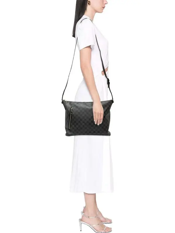 LOUIS VUITTON 2012 Damier Graphite Mick Mm Crossbody Bag - Black