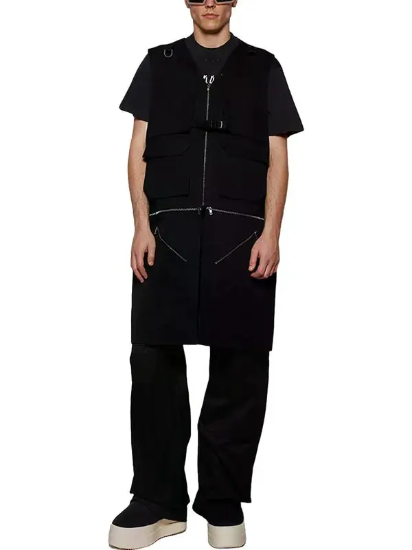 Rick Owens Porterville Utility Vest - Black