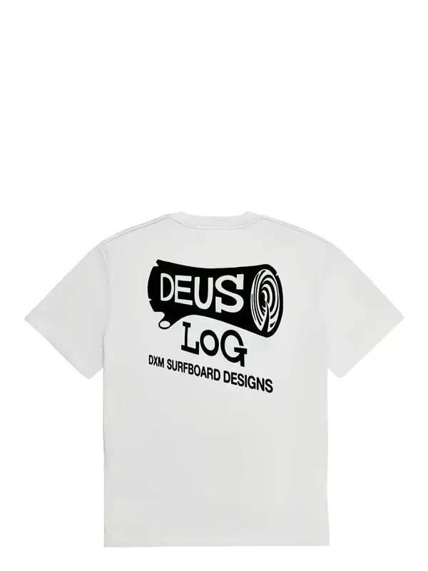 Deus Ex Machina The Log Tee Log-print T-shirt - White