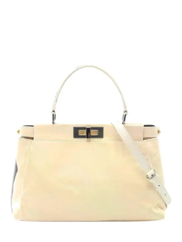 Fendi 2000s Peekaboo Handbag - Neutrals