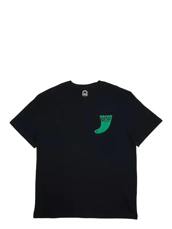 Deus Ex Machina Logo-print T-shirt - Black