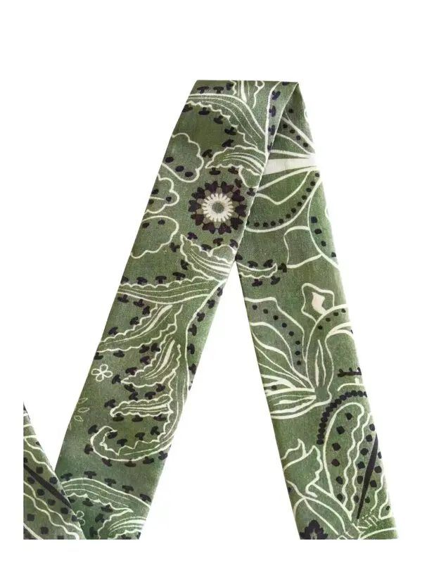 MONT KIJI Azay Silk Wristband - Green