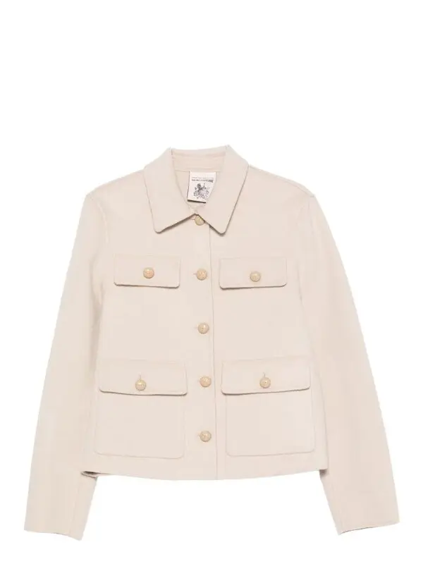 SEMICOUTURE Alisa Wool Jacket - White
