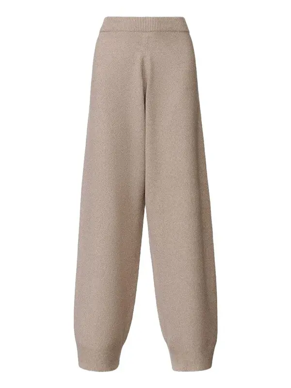 Fabiana Filippi Wool Blend Trousers - Brown