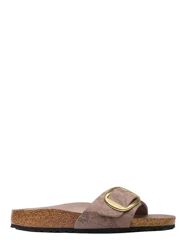 BIRKENSTOCK Madrid Big Buckle Sandals - Grey