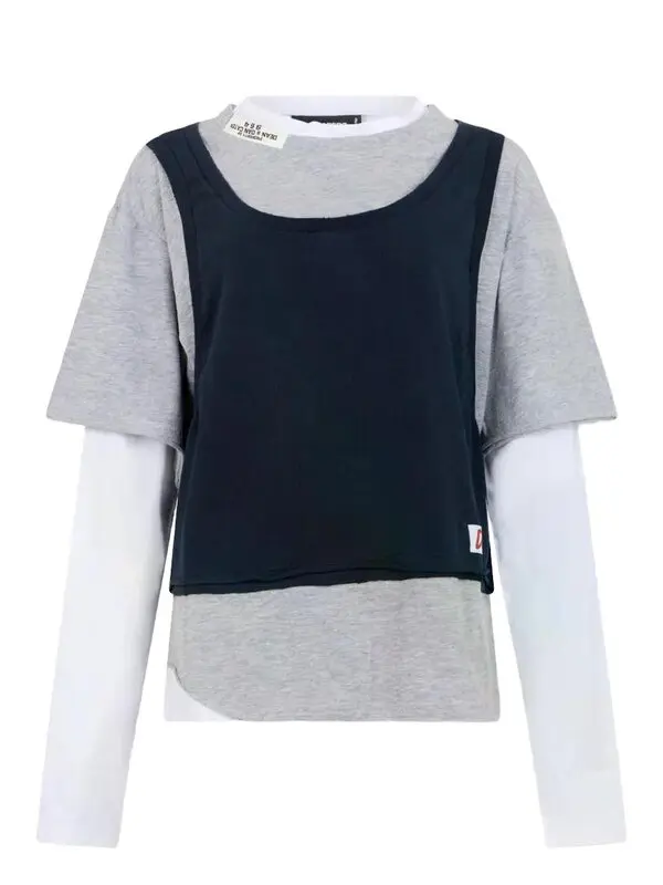 Dsquared2 Layered Crewneck Pullover - Grey