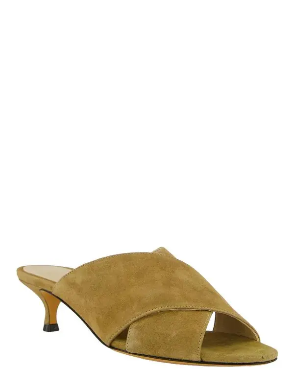 Le Monde Beryl Luca Crossover-strap Sandals - Brown