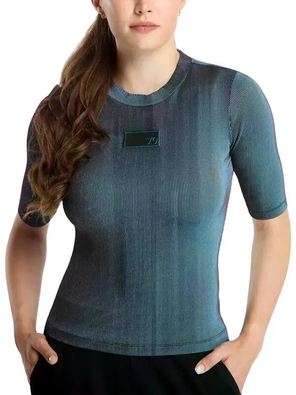 EA7 Technical Jersey Slim-fit T-shirt - Blue