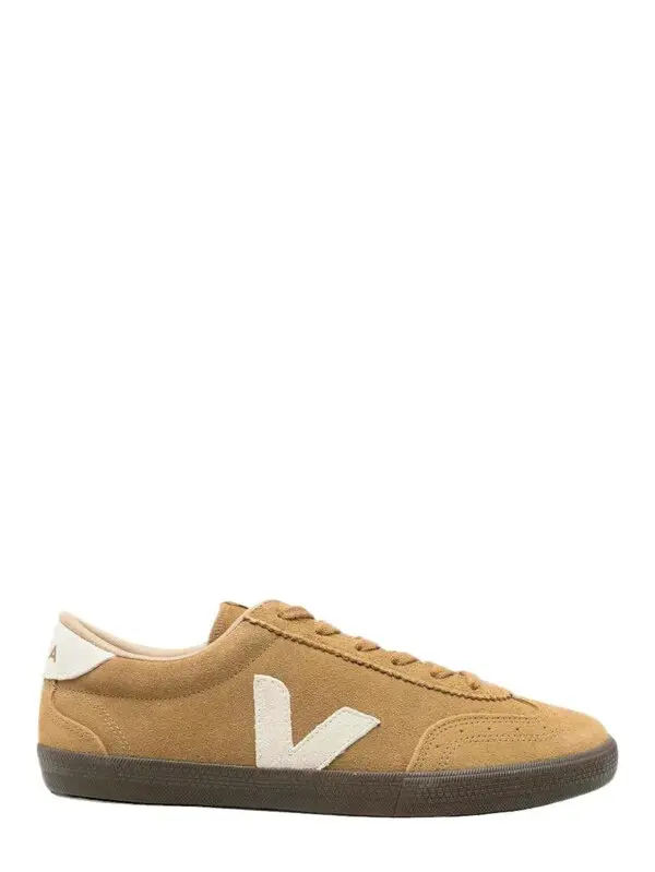 VEJA Logo-patch Suede Sneakers - Brown
