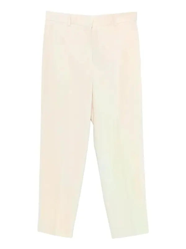 CIRCOLO 1901 Corduroy-effect Tailored Trousers - Neutrals