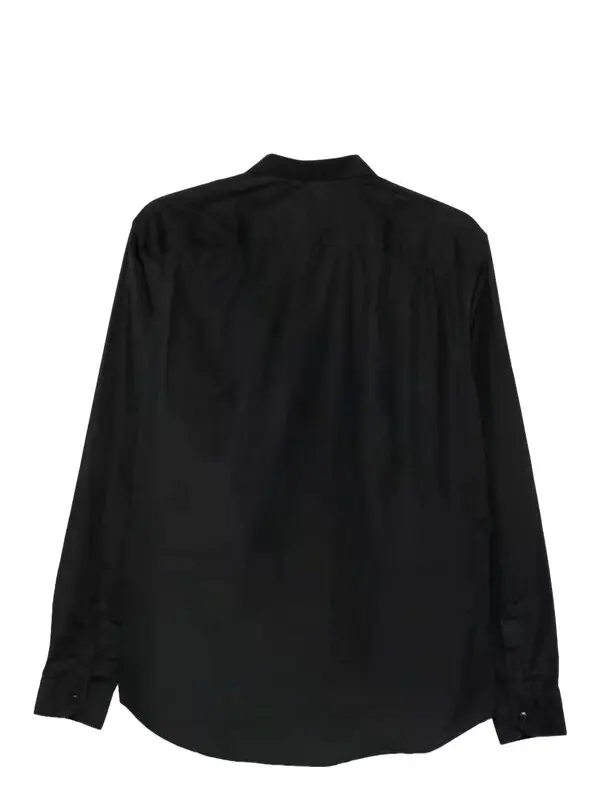COSTUMEIN Long-sleeve Button-down Shirt - Black