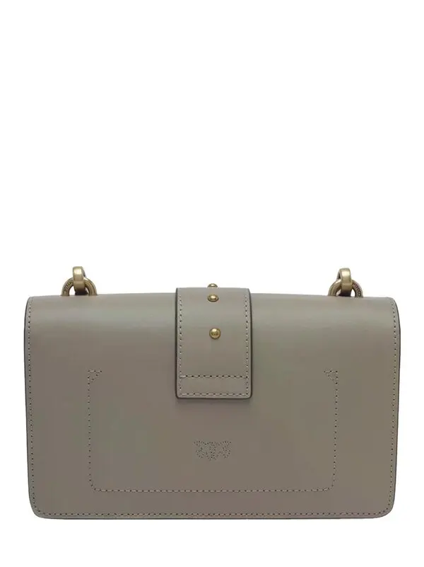 Pinko Mini Love One Shoulder Bag - Grey