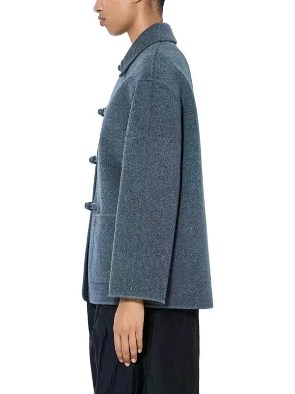 RÓHE Toggle-fastening Long-sleeve Jacket - Grey