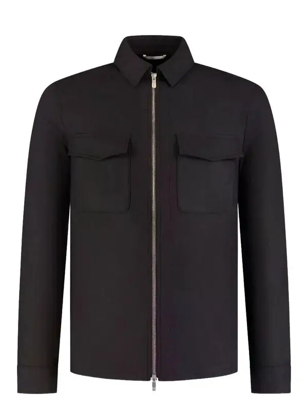 Marco Pescarolo Zip-fastening Overshirt - Brown