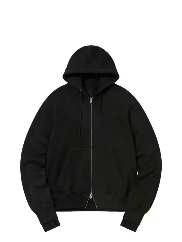 THOM KROM Zip-up Hoodie - Black