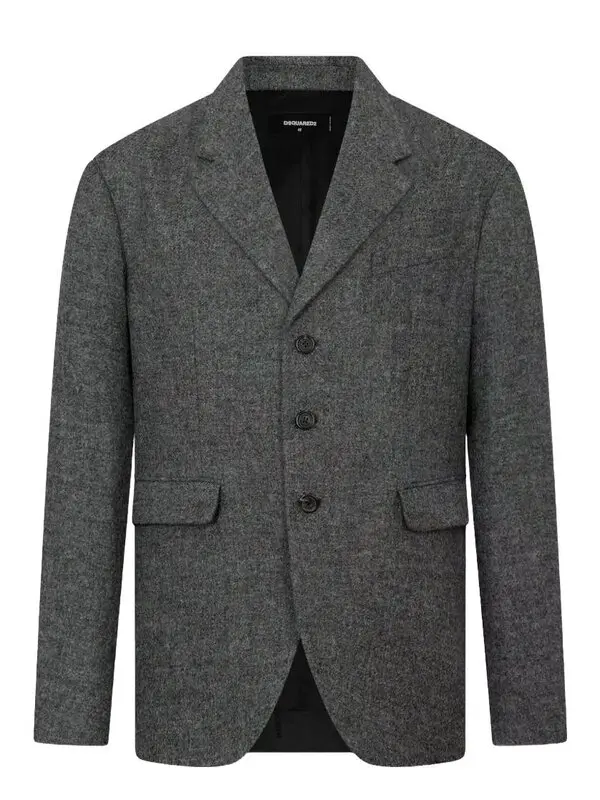 Dsquared2 Tweed2 Osaka Blazer - Grey
