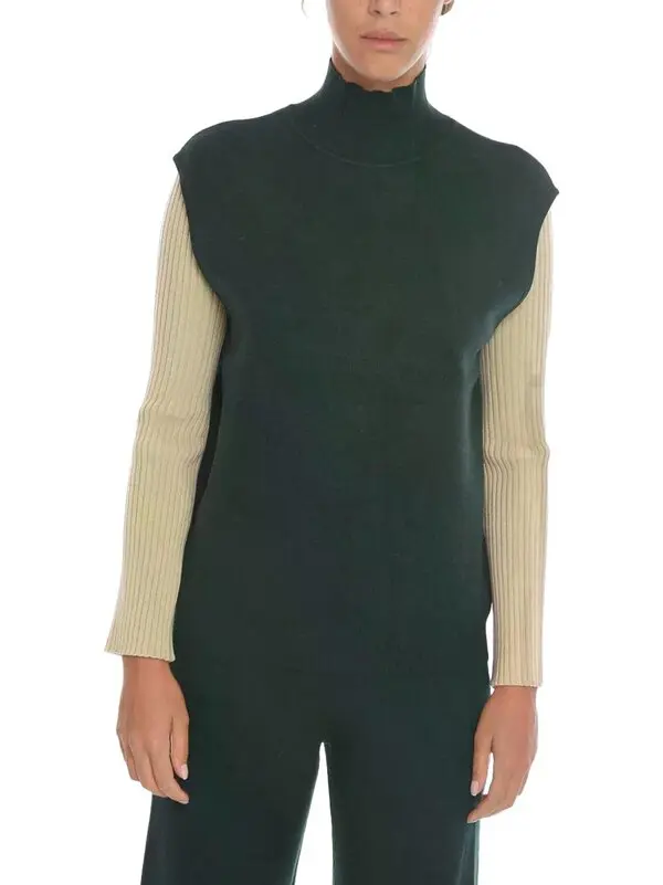 SAMSOE SAMSOE Nika High-neck Vest - Green