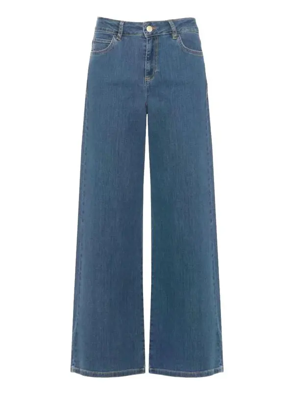 EMME Wide-leg Jeans - Blue