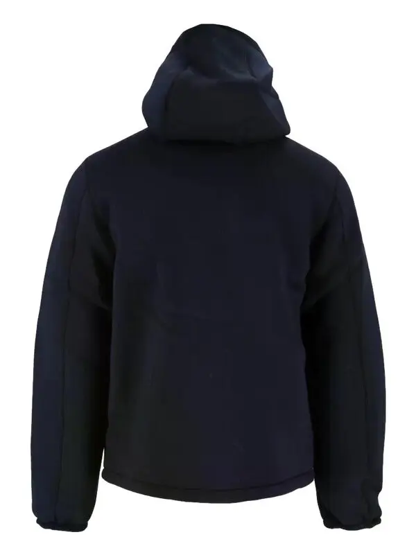 K-WAY Reversible Hooded Jacket - Blue