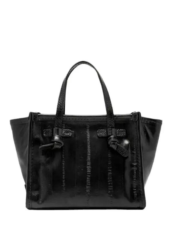 GIANNI CHIARINI Miss Marcella Knot-detail Tote Bag - Black