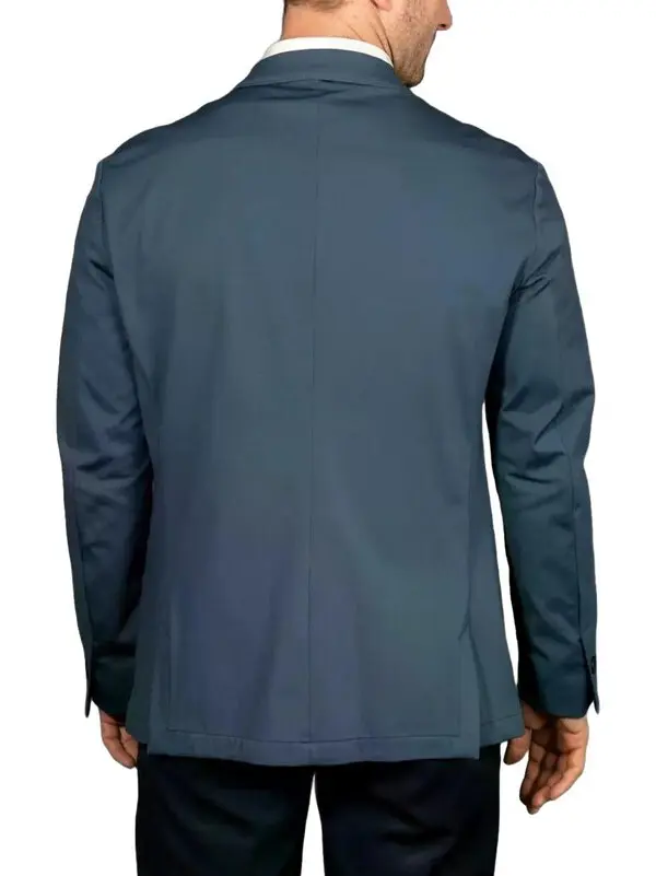TOMBOLINI Logo-plaque Single-breasted Blazer - Blue