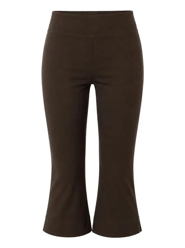 Carmen Says Sienna Wrap Capri Pants - Brown
