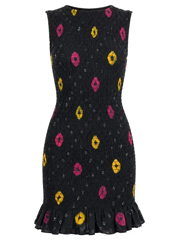PAR Y ESCALA SL Valerie Short Dress - Black