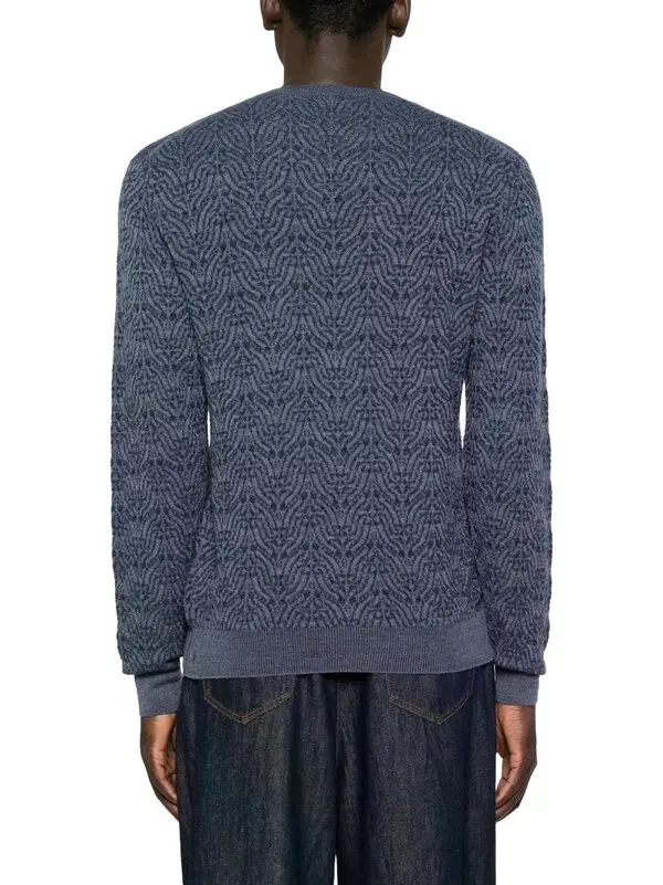 Etro Crew Neck Sweater - Blue