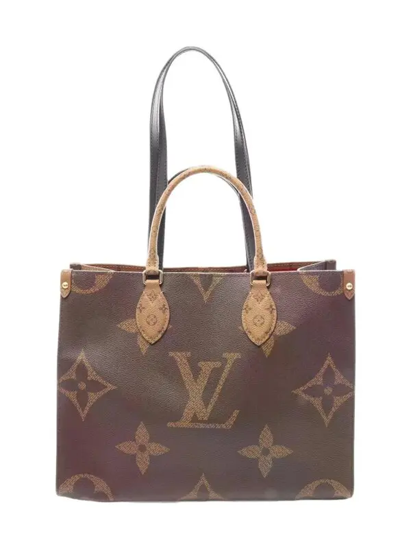 LOUIS VUITTON 2010s Mm Onthego Monogram Tote Bag - Brown