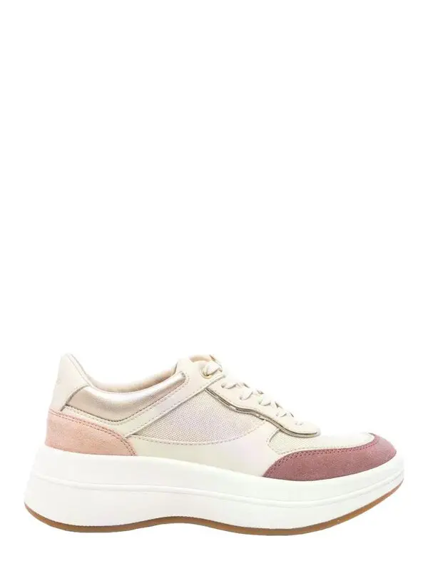 Geox Spherica Ecub-3 Panelled Sneakers - Neutrals