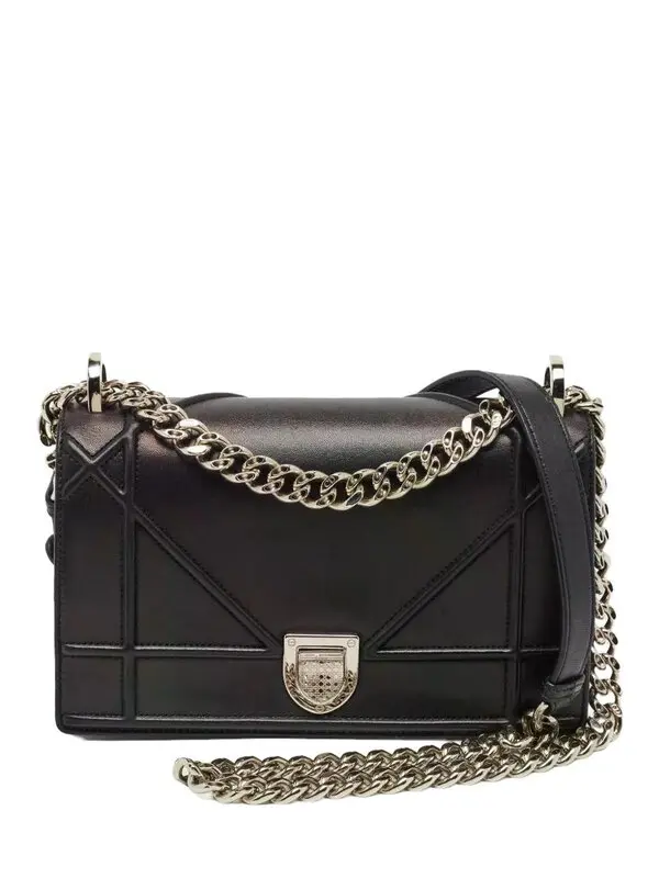 Dior 2015 Small Diorama Cross Body Bag - Black