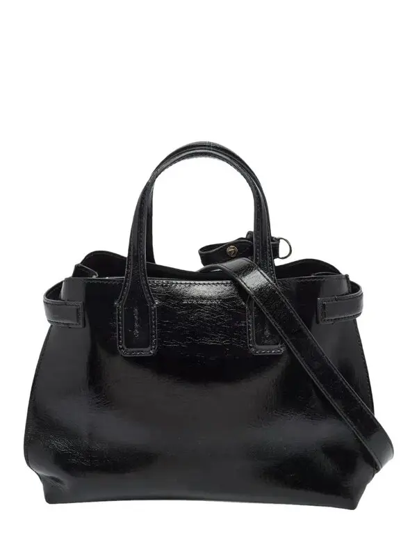 Burberry Small Banner Tote Bag - Black