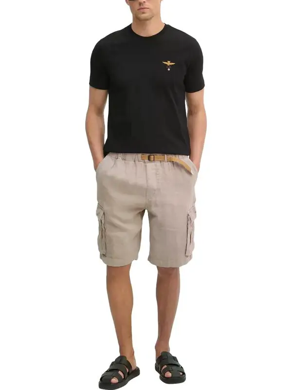 AERONAUTICA MILITARE Cargo Shorts - Neutrals