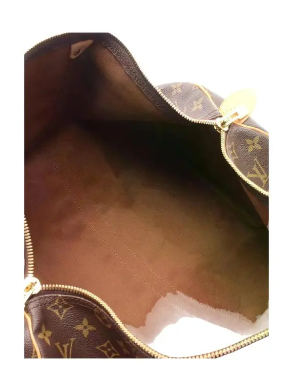 LOUIS VUITTON 2001 45 Monogram Keepall Luggage Bag - Brown