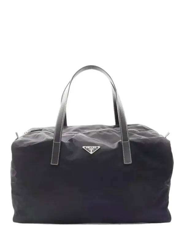 Prada Mini 2000s Boston Bag - Black