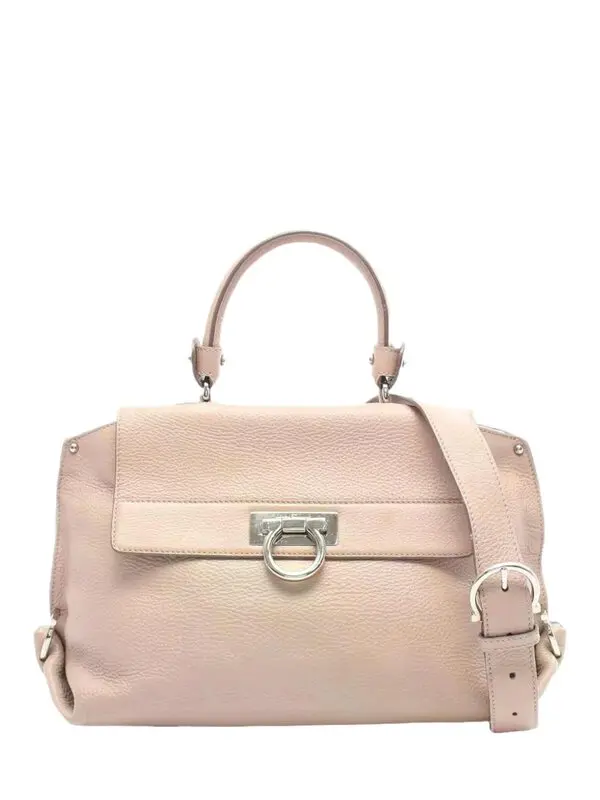 FERRAGAMO 2000s Sofia Tote Bag - Pink