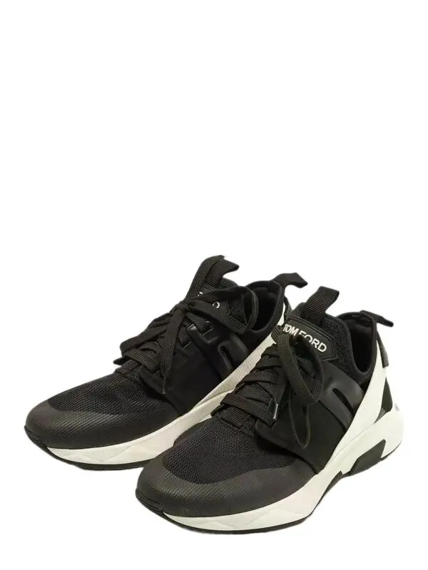 TOM FORD Jago Lace-up Sneakers - Black
