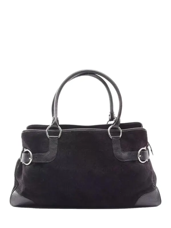 FERRAGAMO Gancini Tote Bag - Black
