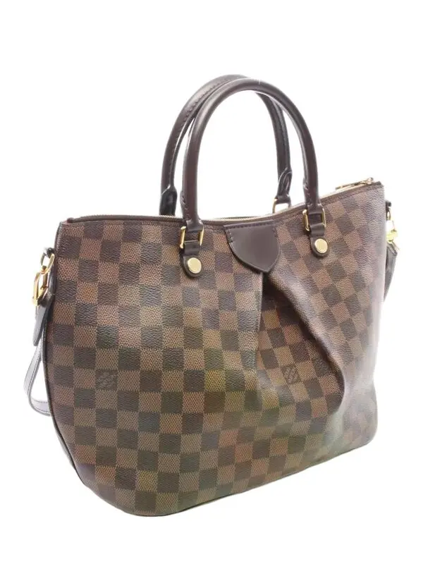 LOUIS VUITTON 2016 Damier Ebene Siena Mm Handbag - Brown