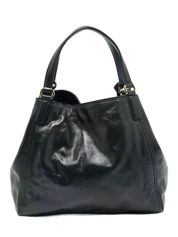 Gucci Soho Interlocking Logo Tote Bag - Grey