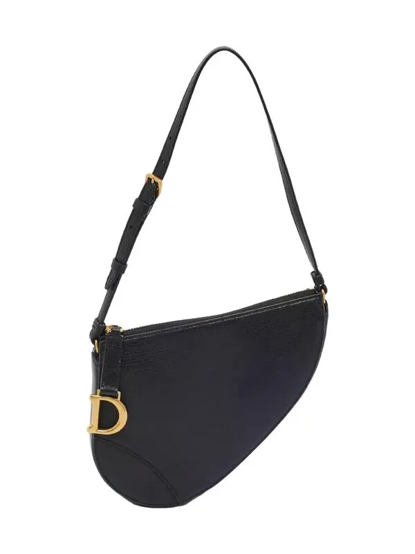 Dior 2012 Saddle Rodeo Tote Bag - Black