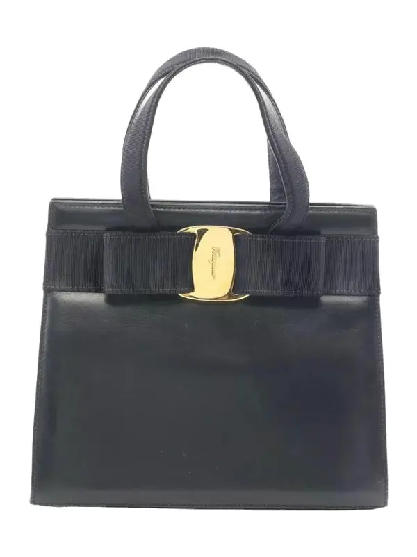 FERRAGAMO Vara Ribbon Handbag - Blue