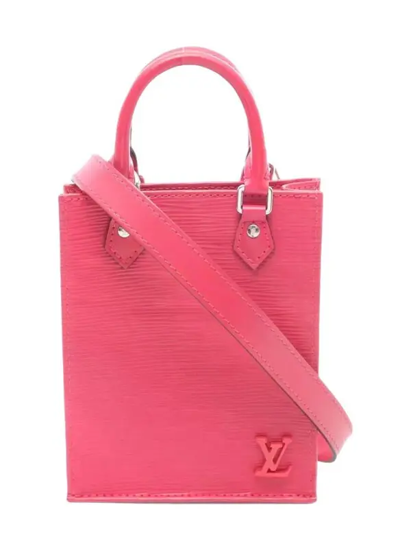 LOUIS VUITTON 2020 Petite Sac Plat Epi Handbag - Pink