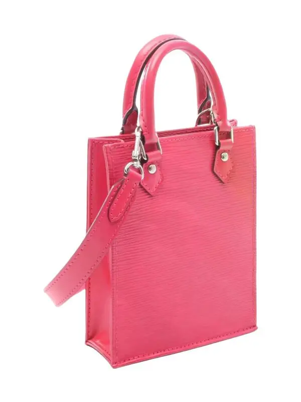 LOUIS VUITTON Petite Sac Plat Epi Handbag - Pink