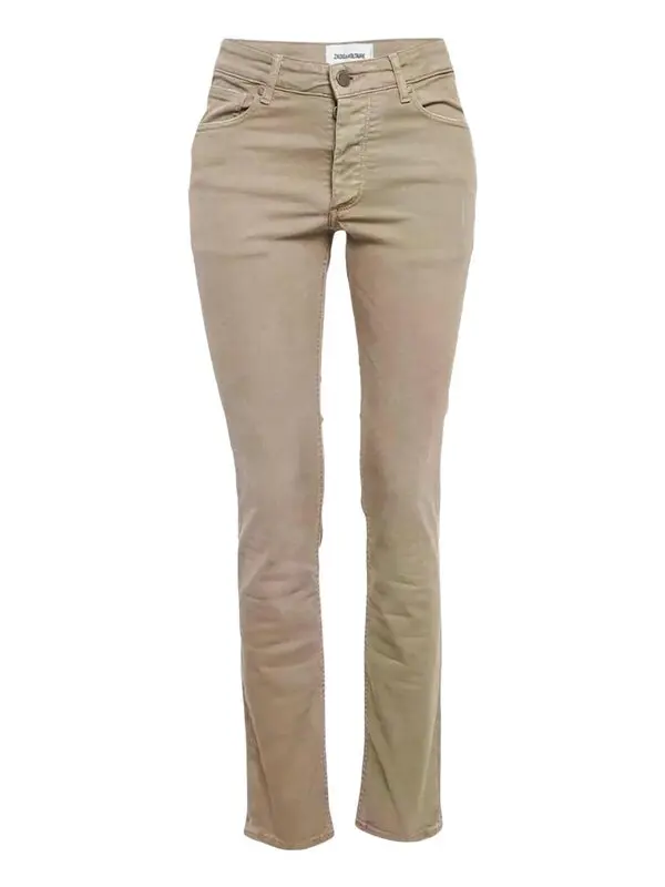 Zadig&Voltaire Beige Denim Five Pocket Jeans - Neutrals