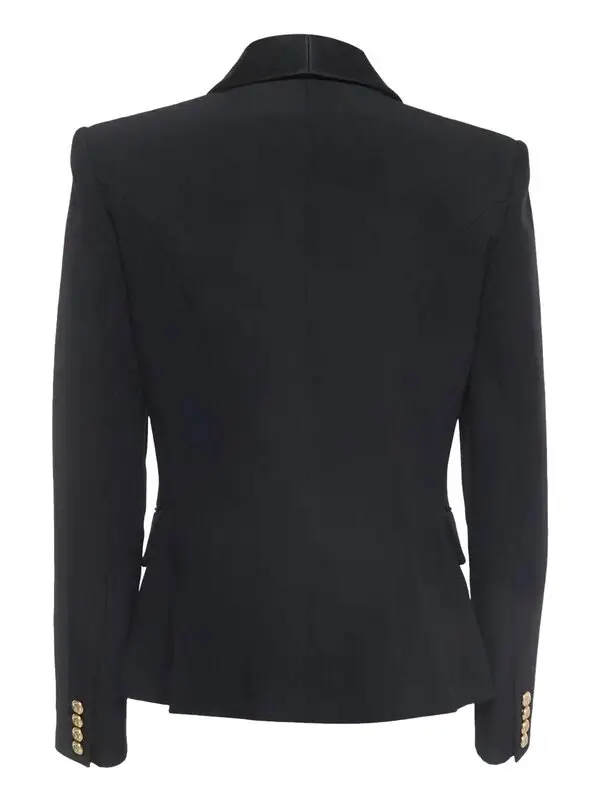 Balmain Double-breasted Blazer - Black
