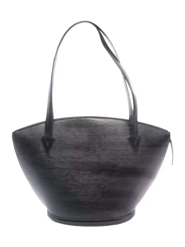 LOUIS VUITTON 1996 Saint-jacques Epi Shoulder Bag - Black