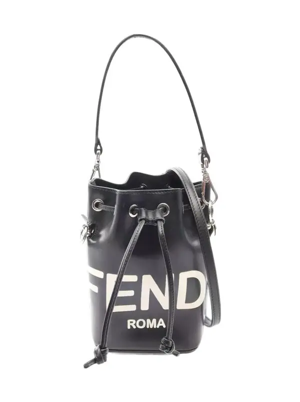 Fendi 2000s Mon Tresor Mini Bucket Bag - Black