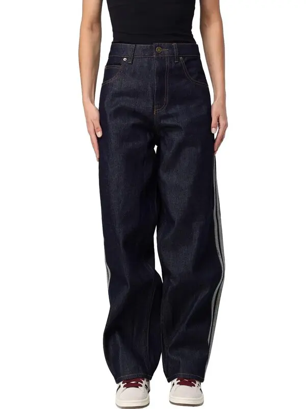 ADIDAS ORIGINALS Denim Trousers - Blue